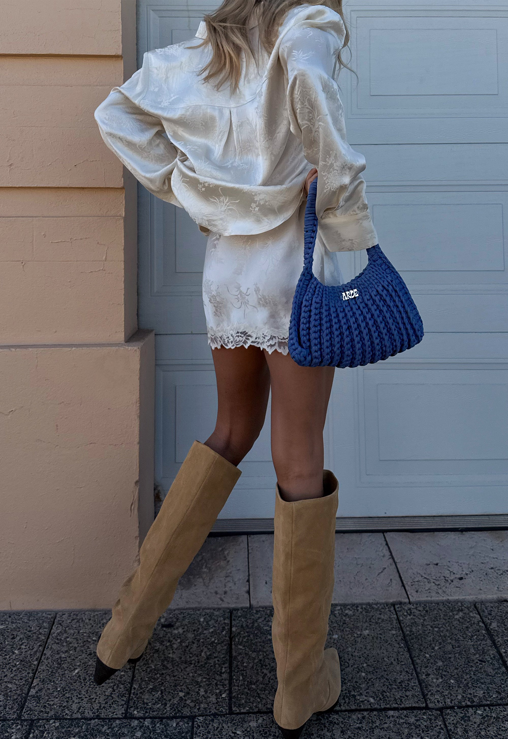 Dubois Bias Mini Skirt – SPELL