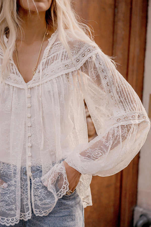 Teodora Lace Blouse – SPELL