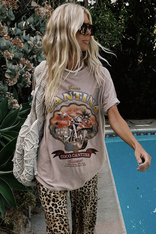 Coco Cantina Biker Tee – SPELL